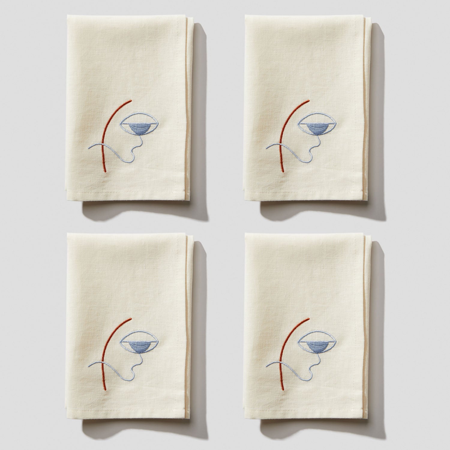 Fatima Napkin Set - Oyster